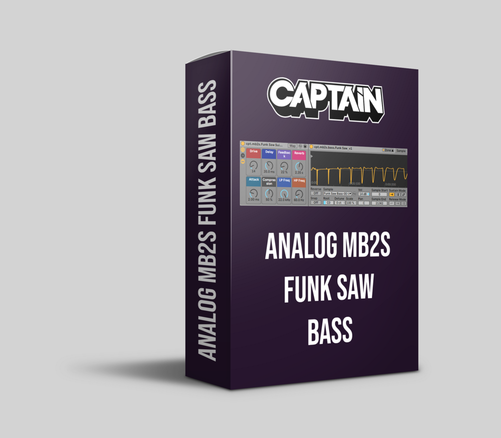 Analog Funk Saw Bass Instrument Rack