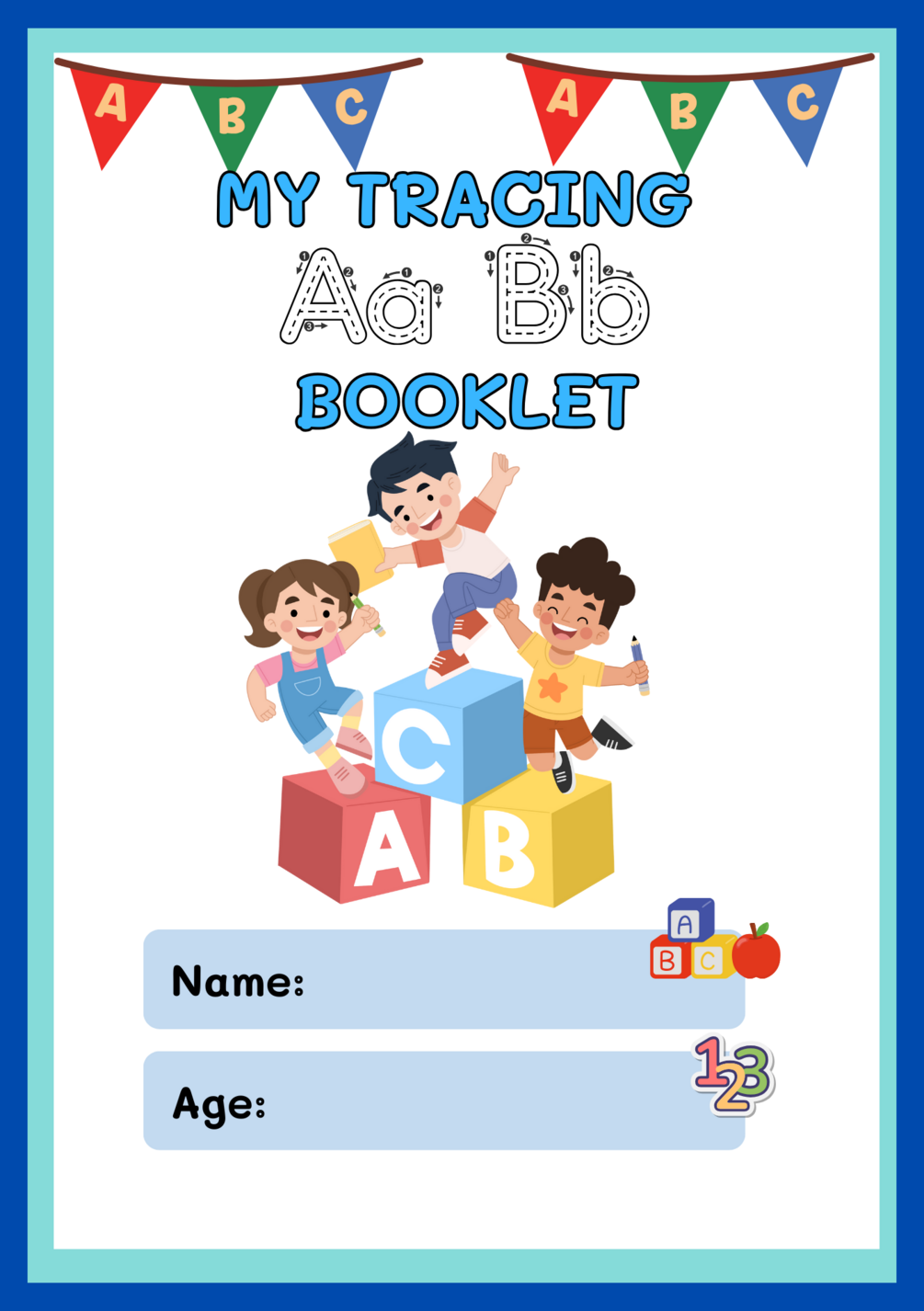 My Tracing ABC Booklet