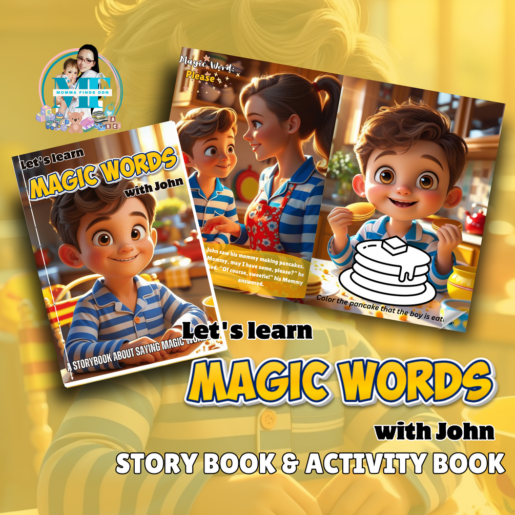 The Little Book of Manners: Let's learn Magic Words with John