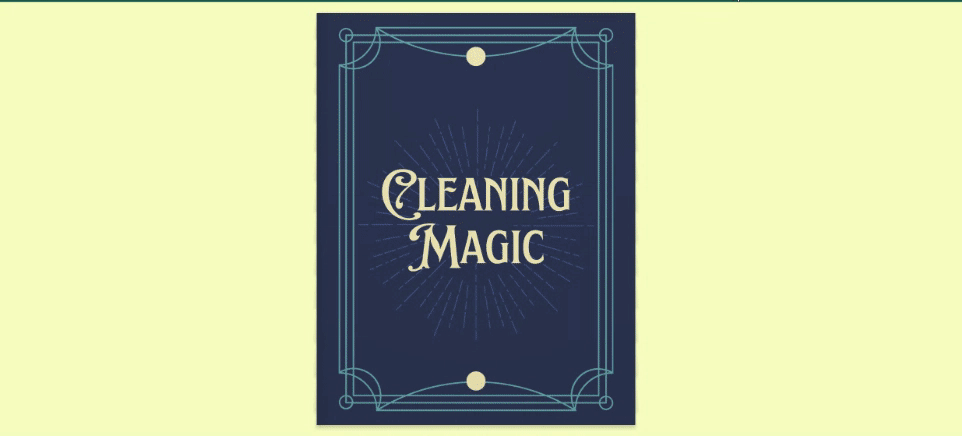 Cleaning Magic Planner