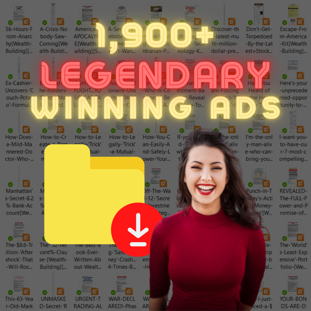 1,900+ Winning Ads by the Advertising Legends