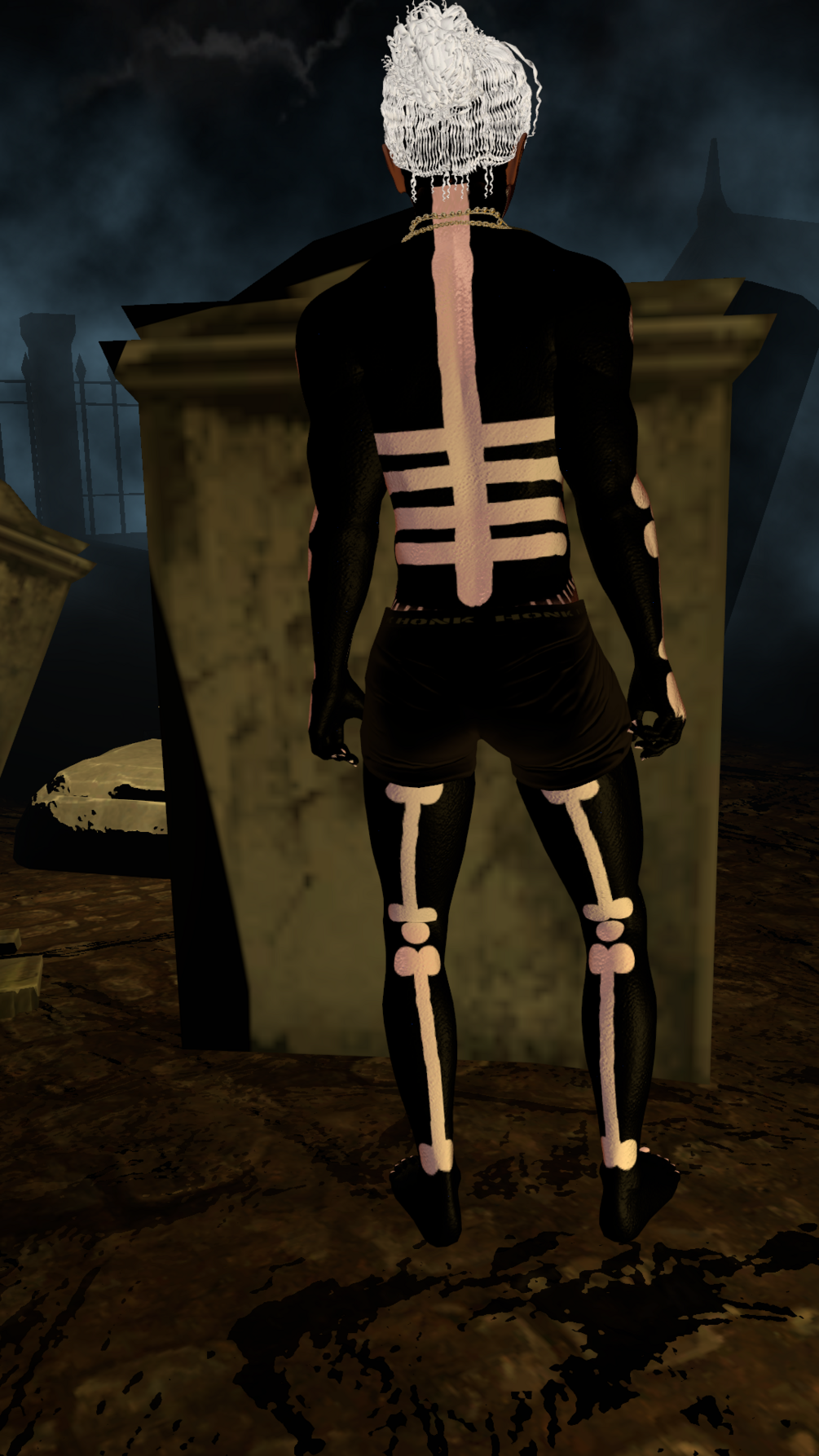 Skeleton Male texture [ Dolly Molly Base]