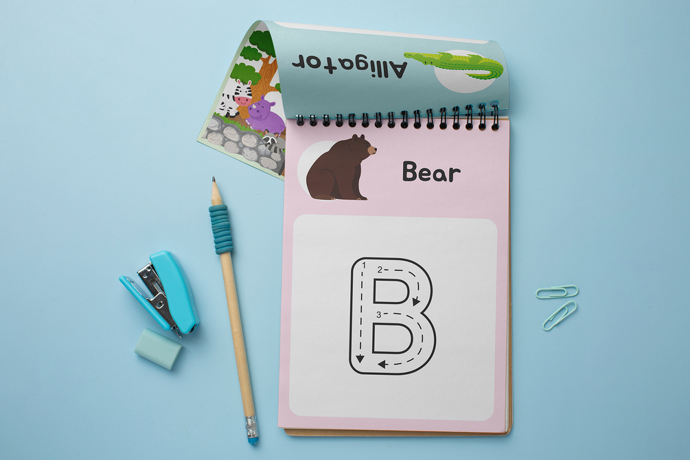Cute Animals Alphabet Workbook