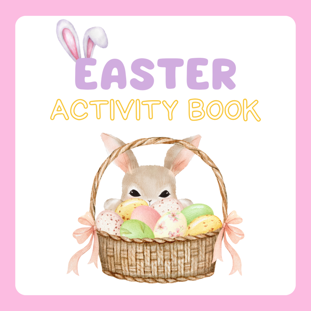Easter Activity Book – Fun for Kids Ages 4+