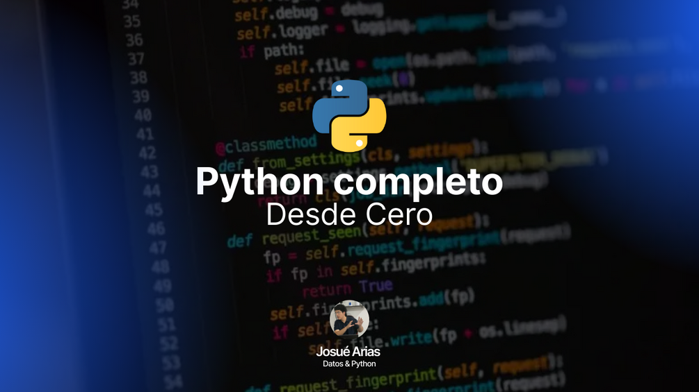 Masterclass de Python desde cero
