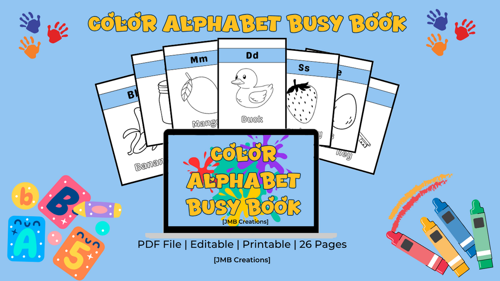 Color Alphabet Busy Book