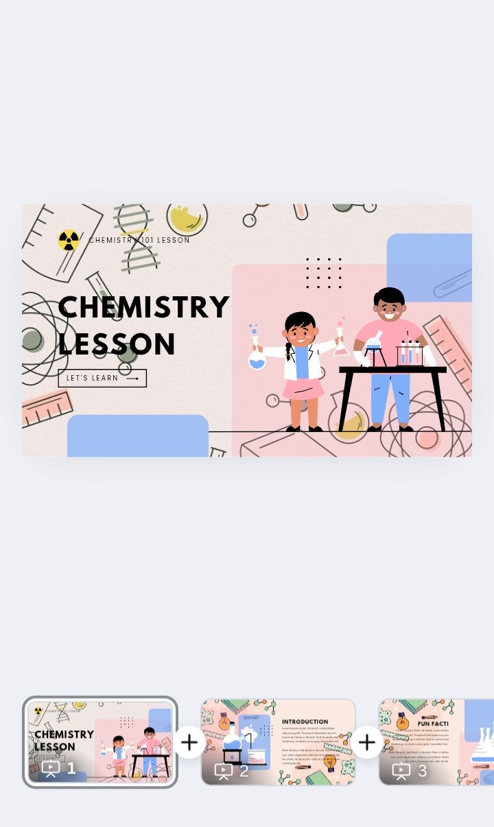 Chemistry Presentation Template