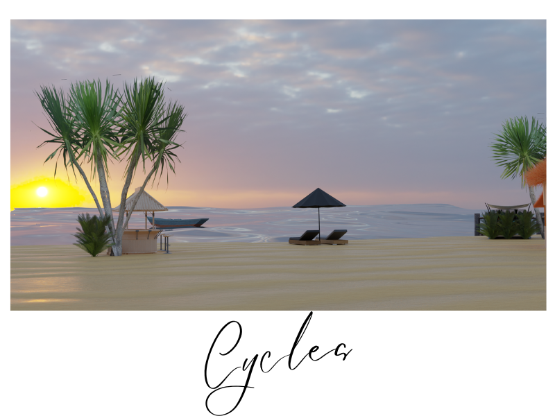 Beach Blender Scene