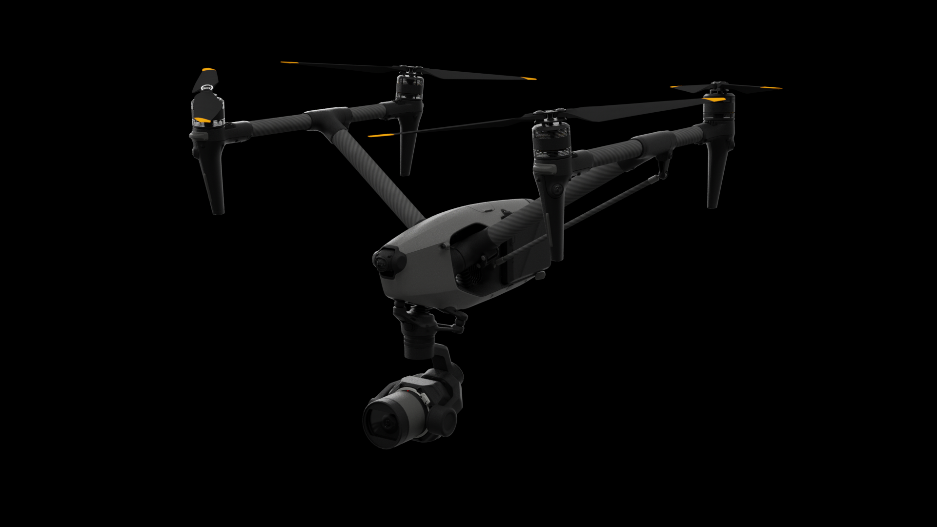 DJI Inspire 3 - 3D model