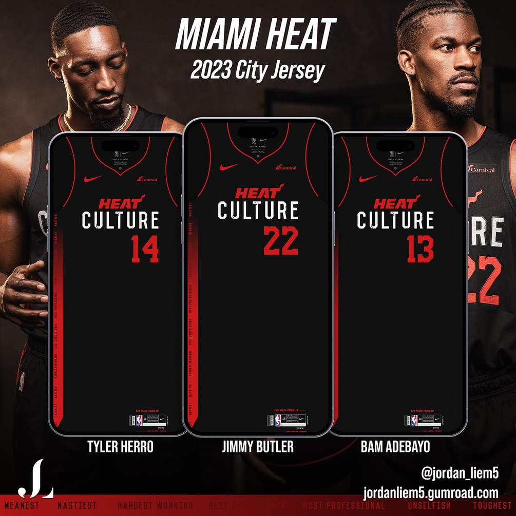 Miami Heat 2023 City Jersey