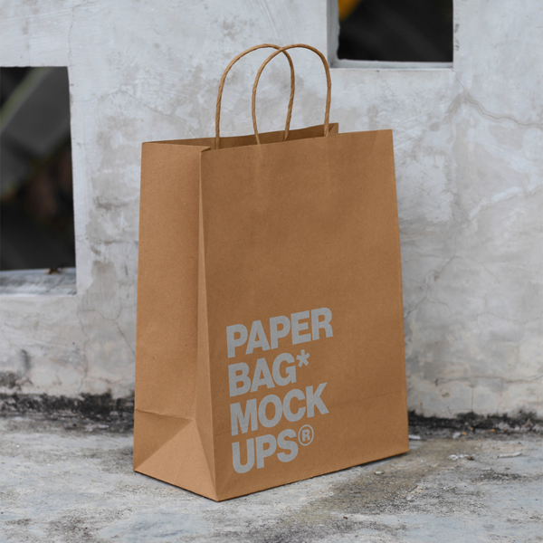 Outdoor Paper Bag Mockup Bundle (PSD)_M241002