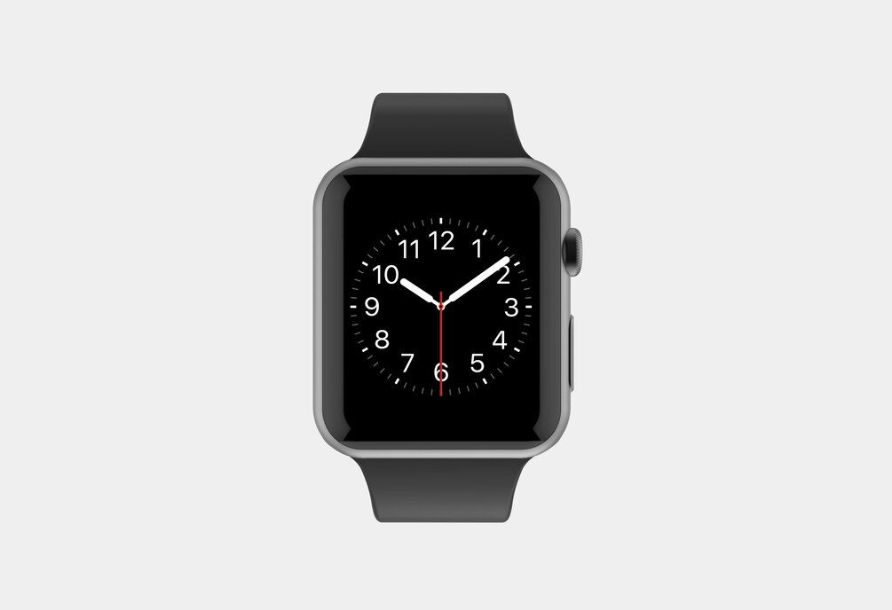 Apple Watch Top View Mockup - Includes all colors (4K)