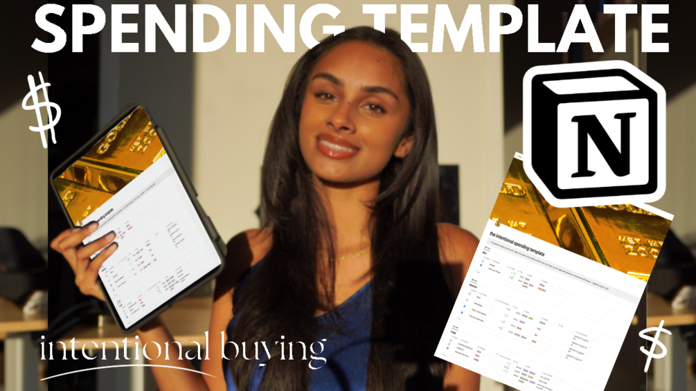 Notion Finance Template for Intentional Spending
