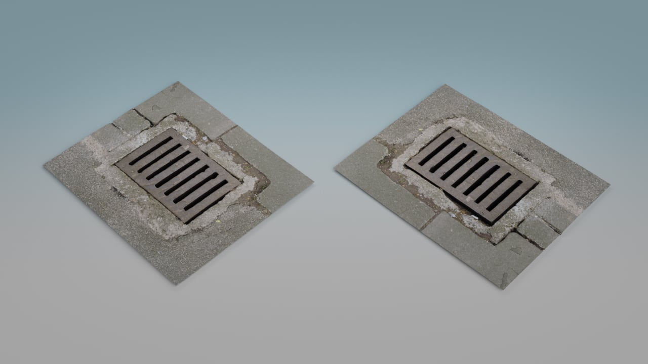 Storm Drain | 3D Blender Asset + FXB [1001]