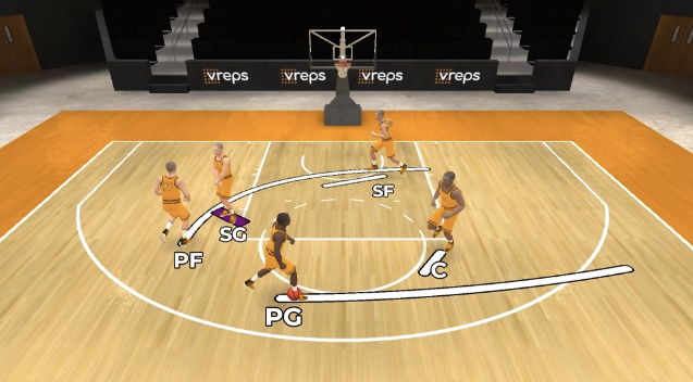 New York Knicks Box angle