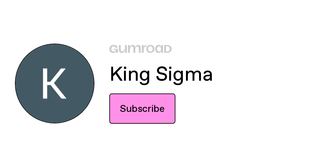 King Sigma