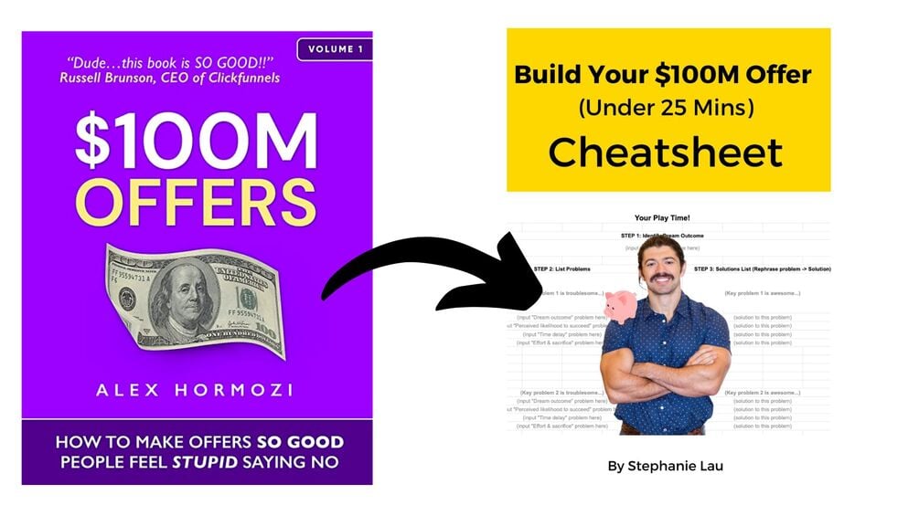 Build Your $100M Offer (Under 25 Mins) Cheatsheet
