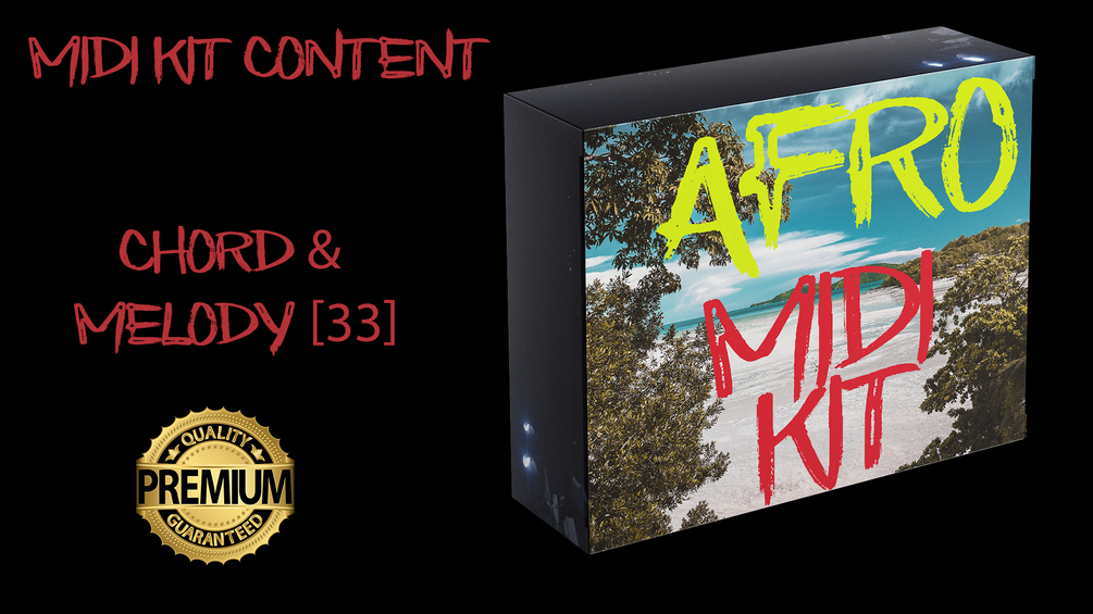 Afro Midi Kit 2021 [Moonlight] | Chord & Melody Midi