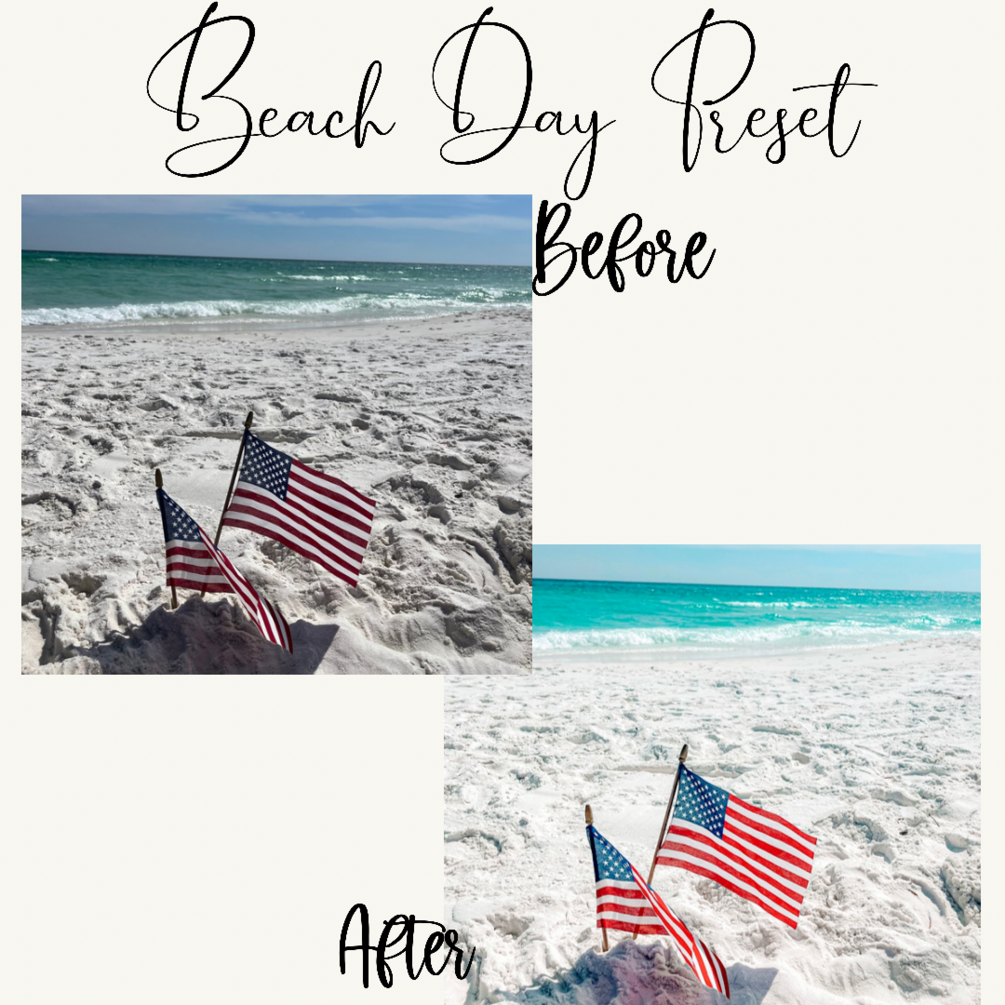 Beach Day Preset