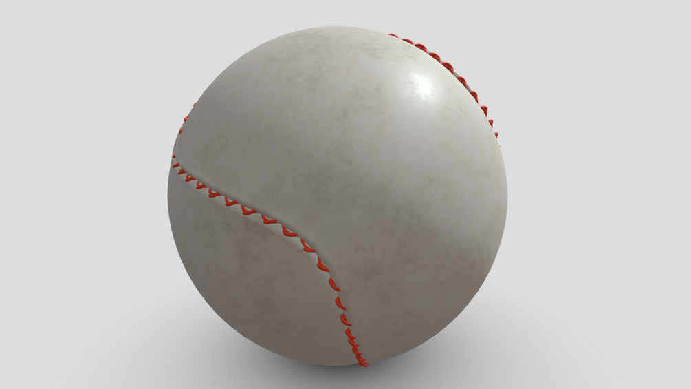 (FREE PRODUCT) Baseball 3D Model