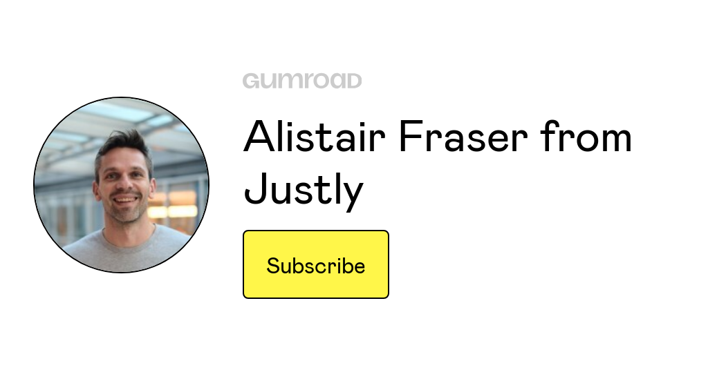 Alistair Fraser from Justly