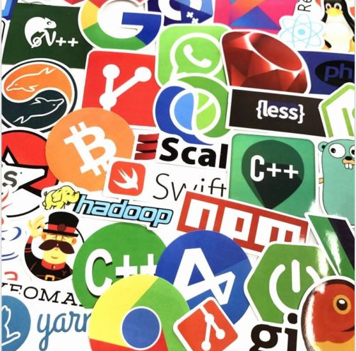 *50-pcs | Developer/Programmer/Nerd Stickers for Laptop/Mobile/Monitor
