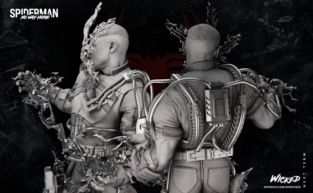 Wicked Marvel Electro Bust: Tested and ready for 3d printing