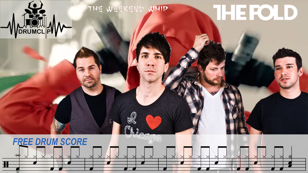 The Fold - Weekend Whip (Drum Sheet Music)