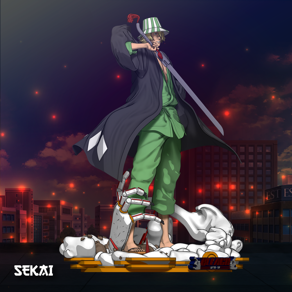 Kisuke Sculpture and Bust - Sekai 3D Models - Tested and Ready for 3D ...