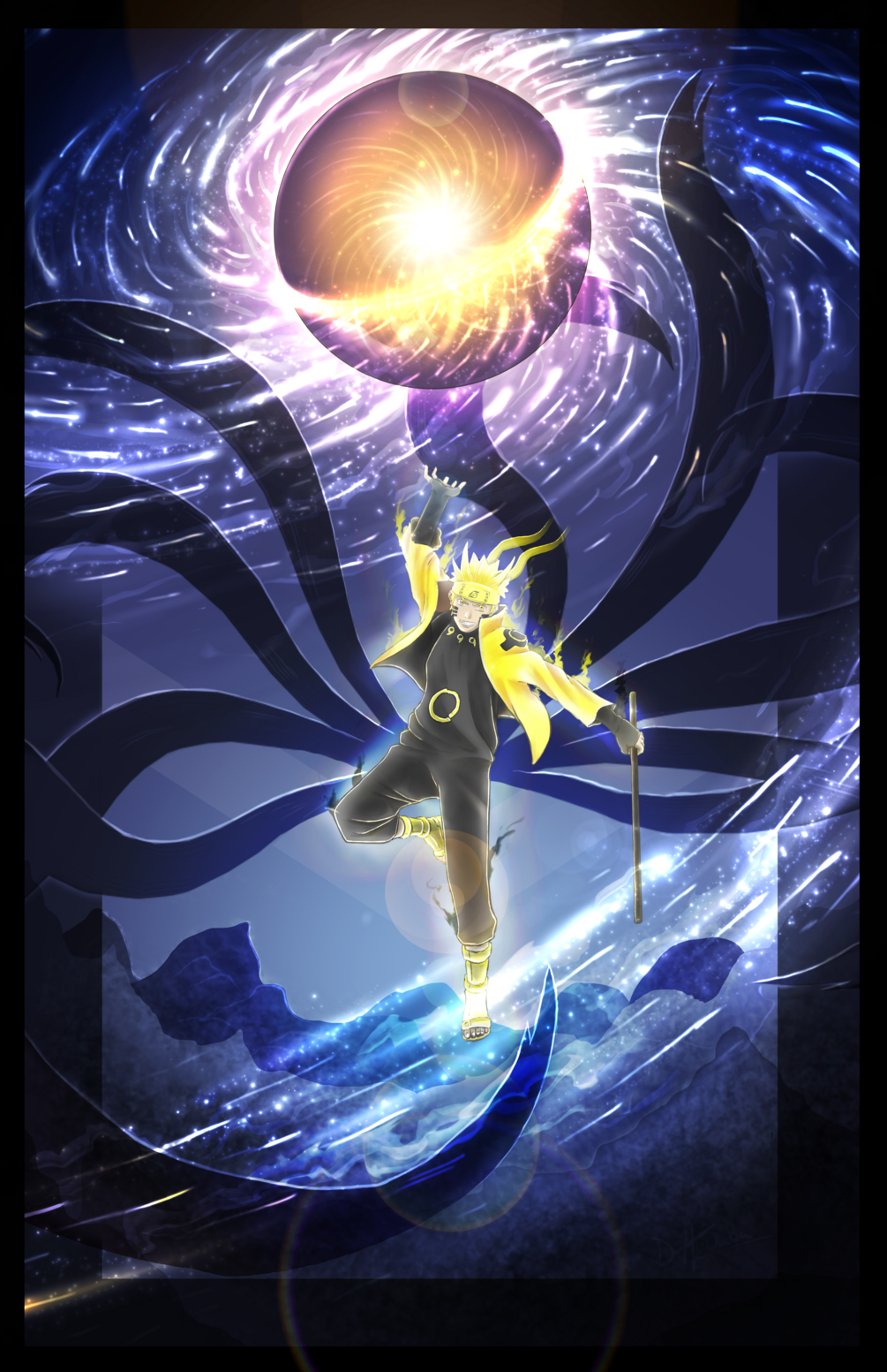 Hero of the Hidden Leaf (11 x 17)