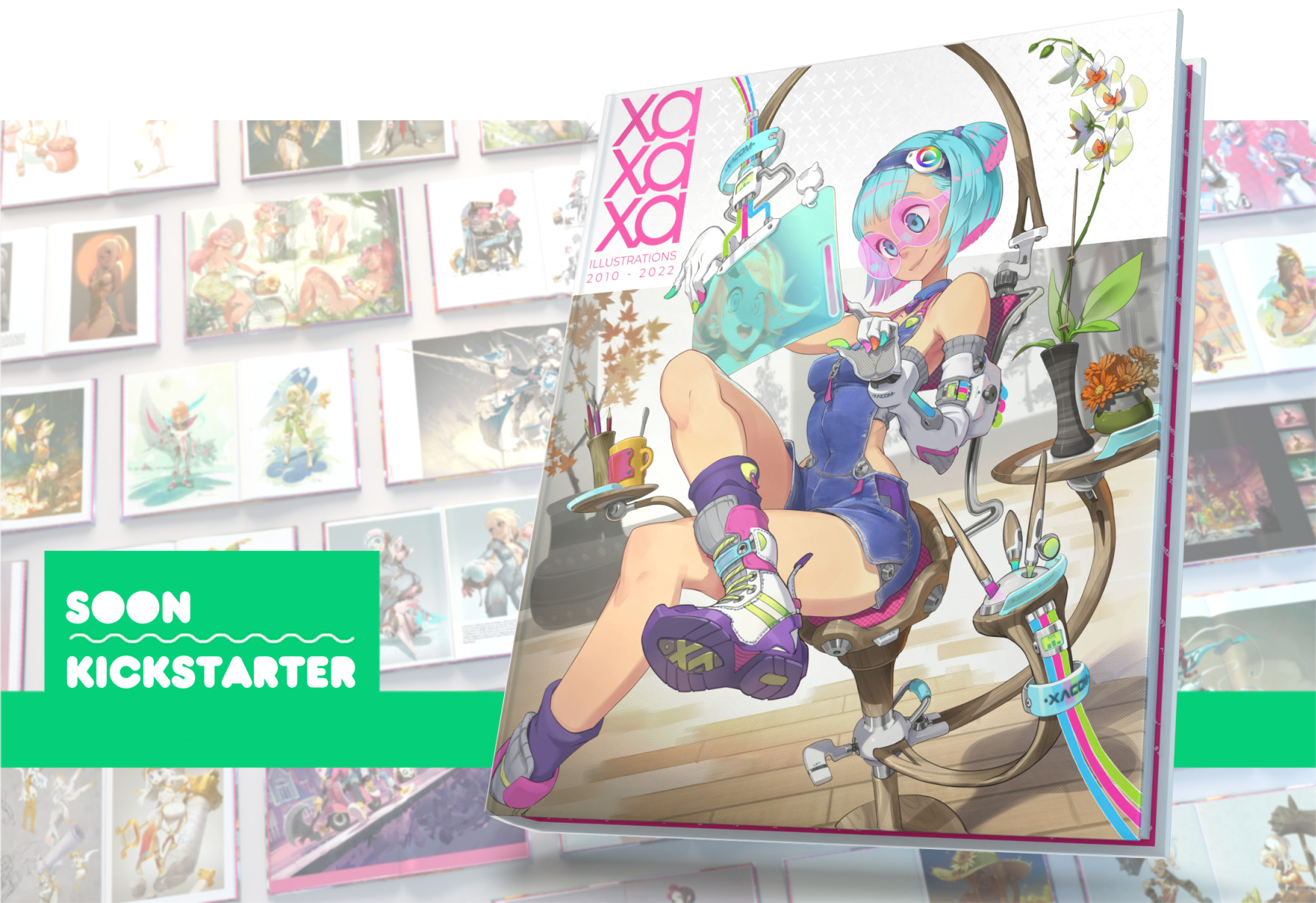 Xaxaxa Artbook soon on Kickstarter ! - Xaxaxa