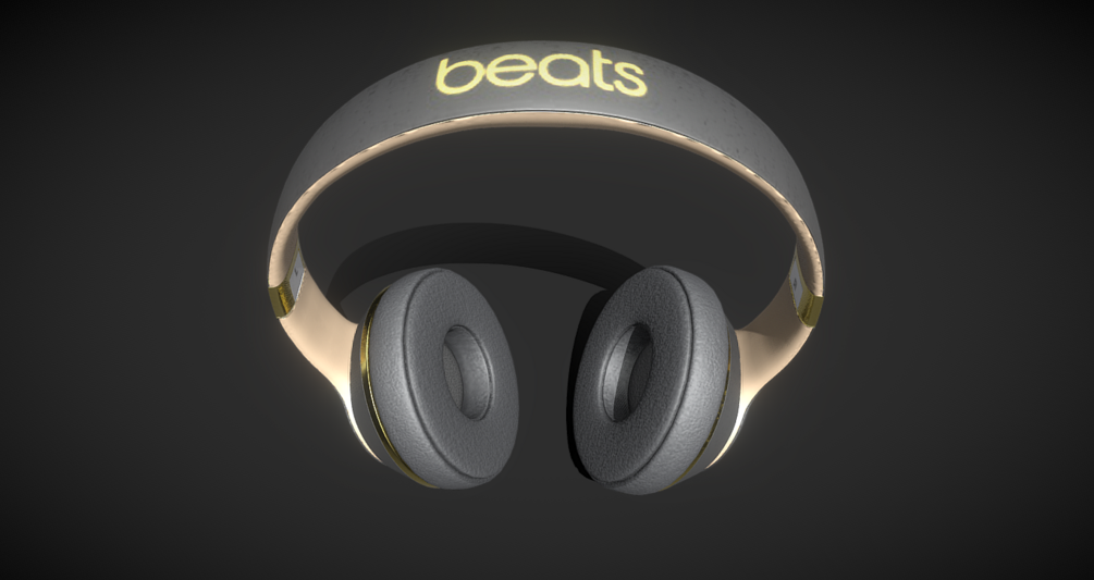 BEATS WIRELESS HEADPHONES YELLO