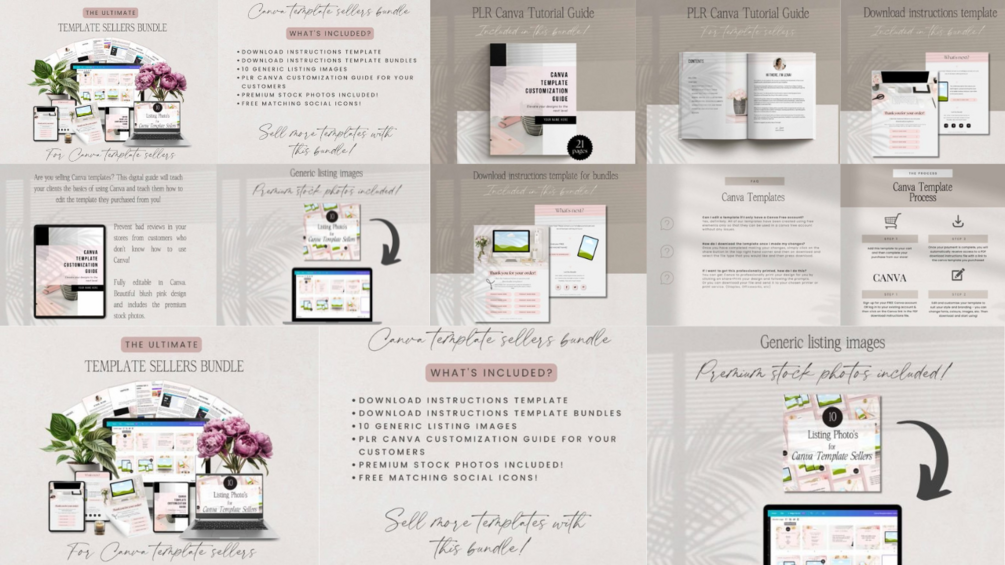 Ultimate Canva Template Sellers Bundle