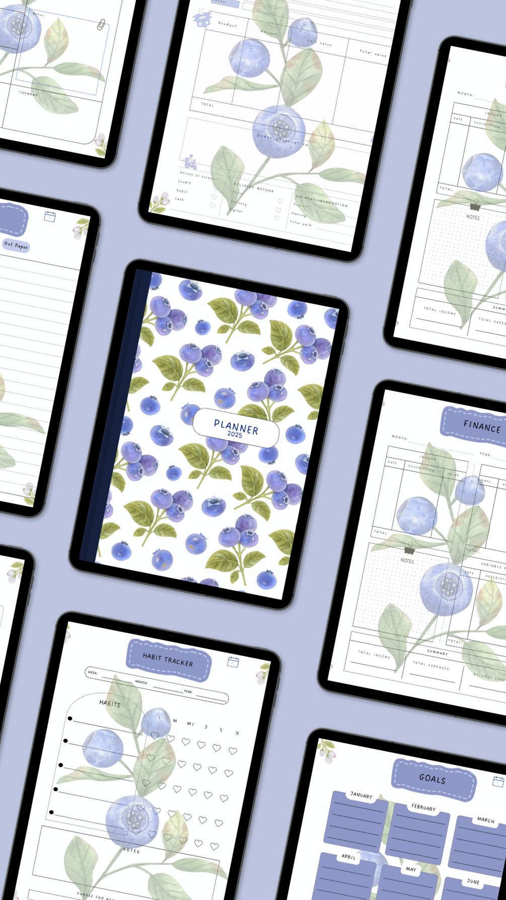 Blueeberry Planner