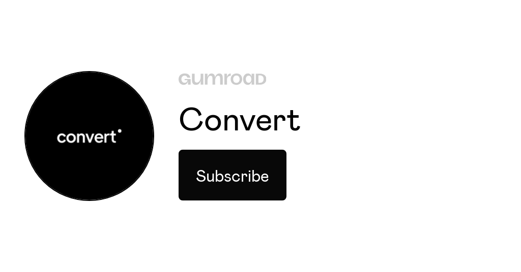 Convert