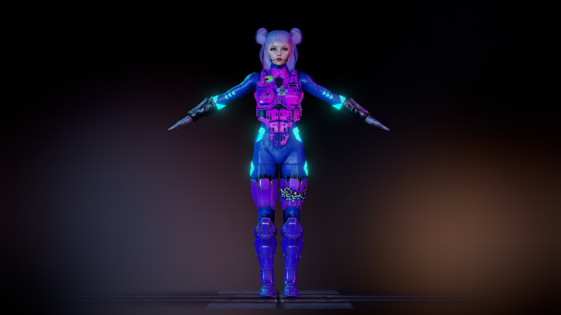 Animated Characters 3d Model Pack