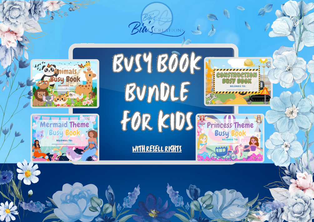 “Ultimate Busy Book Bundle for Kids – Fun & Educational Activities for ...