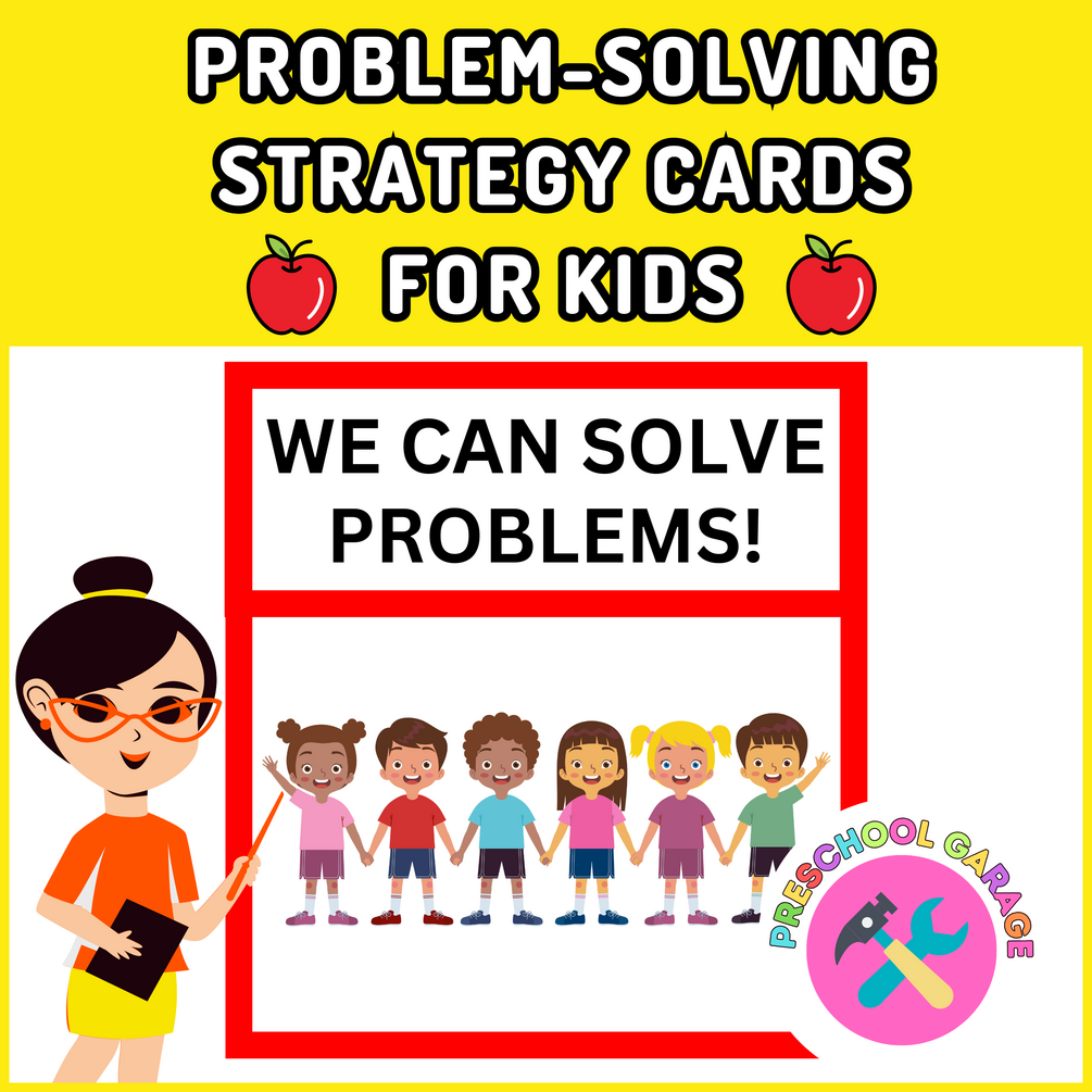 Problem-Solving Strategy Cards for Kids