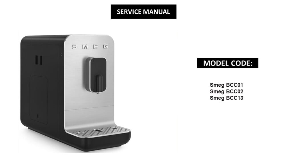 Smeg BCC01 BCC02 BCC13 Repair Manual