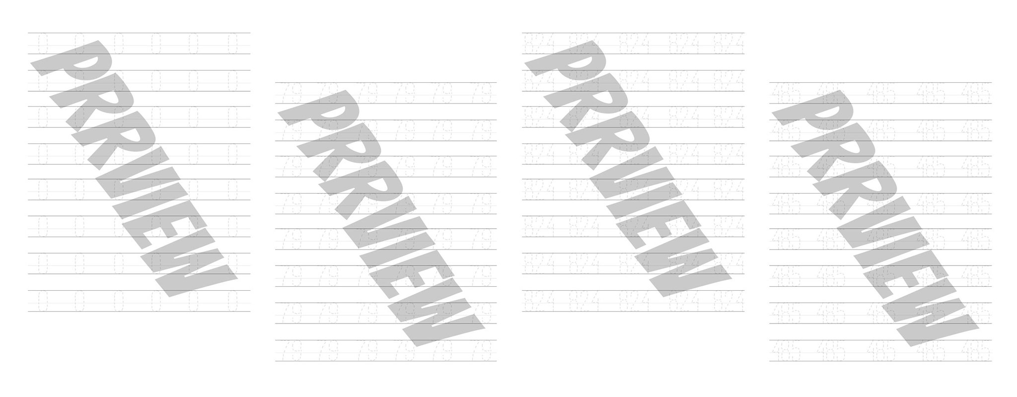 A–Z & 0–1000 Master Handwriting Practice Pack – Printable PDF for Kids