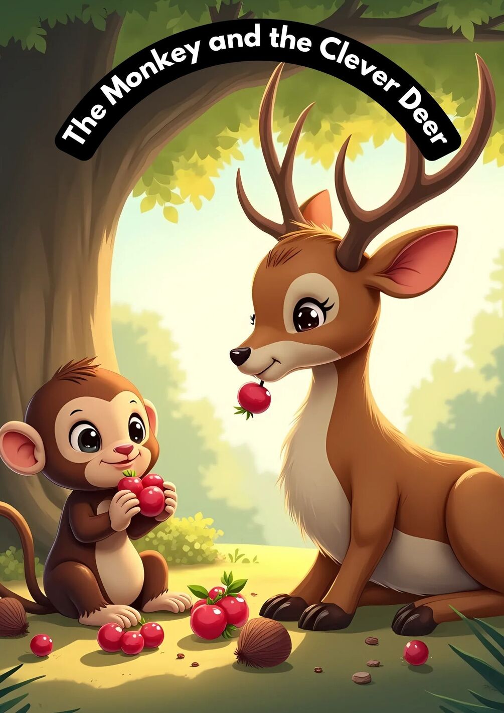 The Monkey and the Clever deer