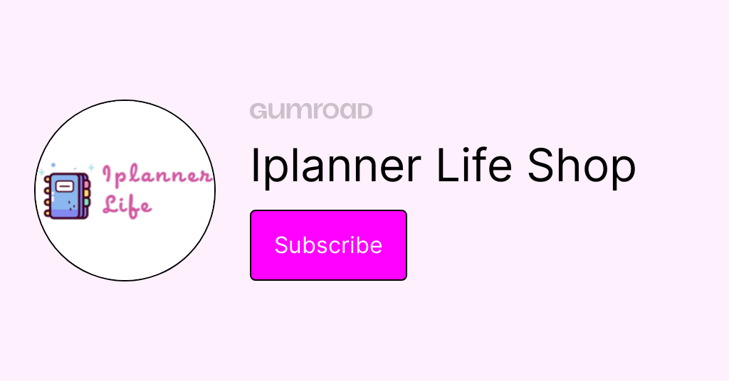 Iplanner Life Shop
