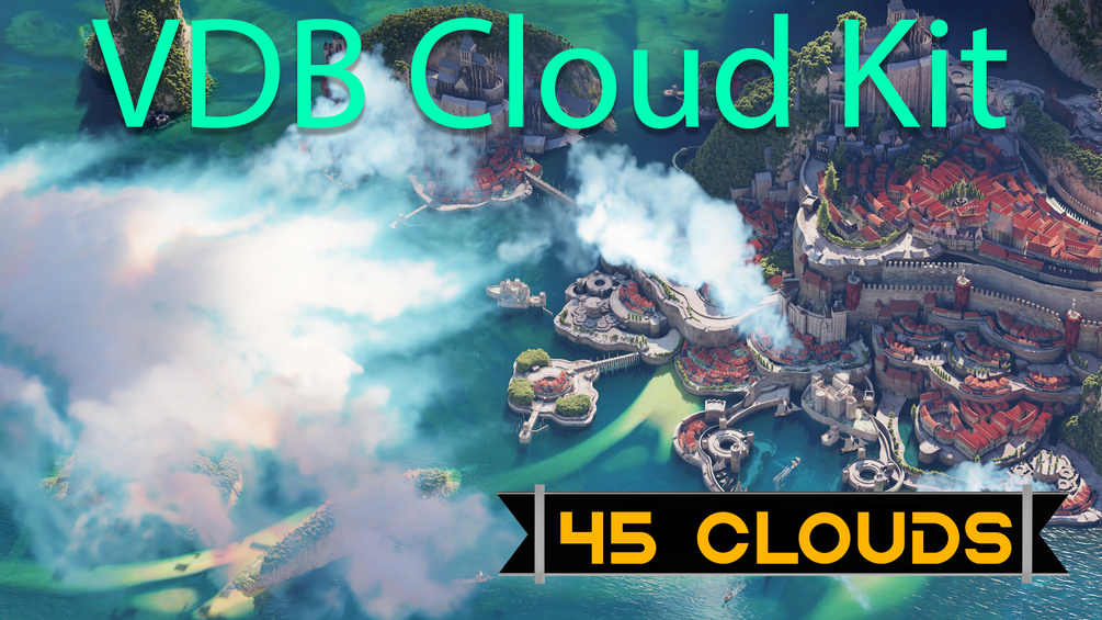 45 VDB Clouds Kit - Volume 02
