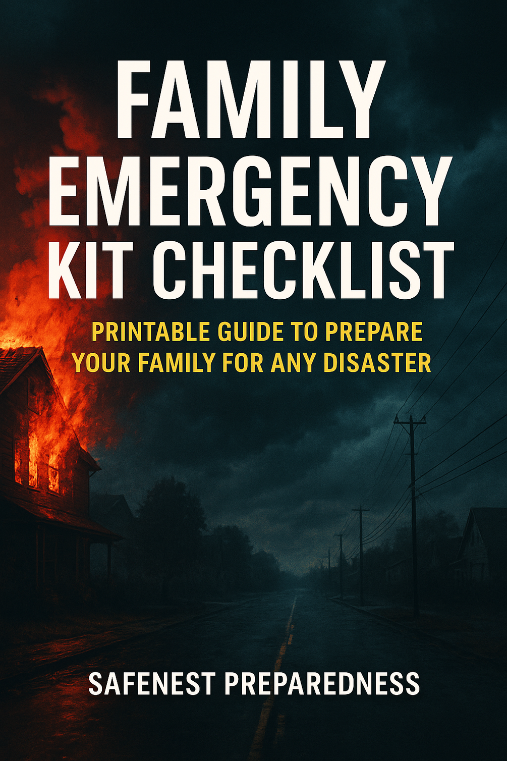 Family Emergency Kit Checklist
