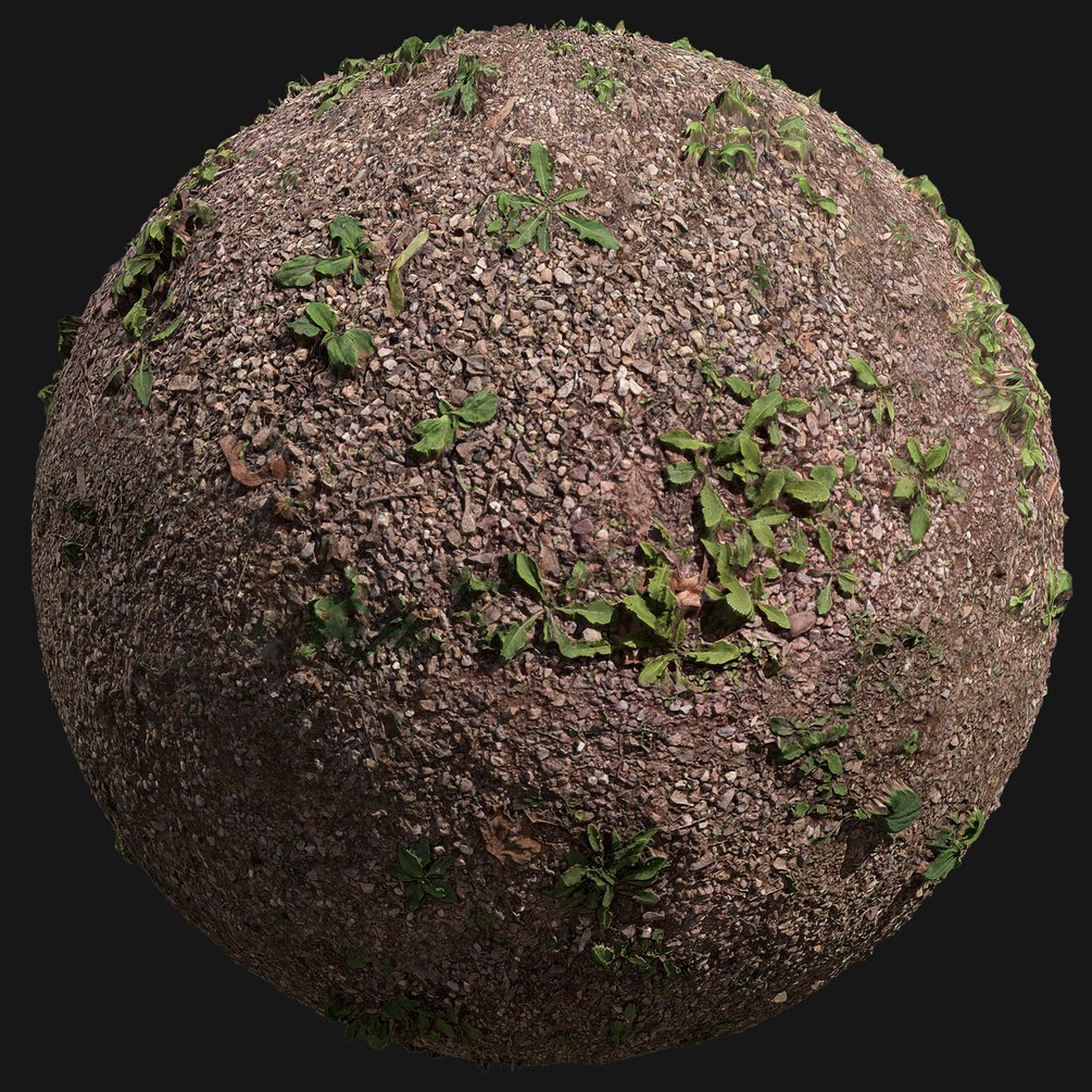 Photogrammetry - Gravel Ground Material