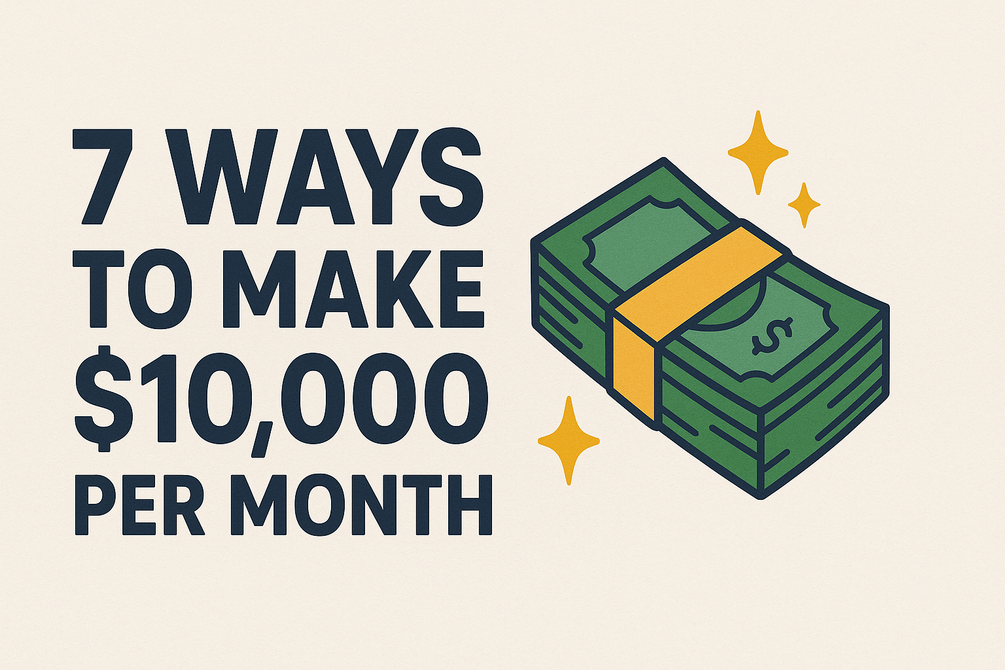 7 Ways to Make $10,000 per Month (copy)