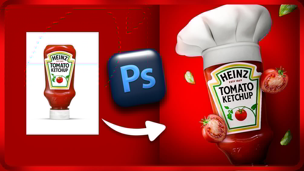 Heinz Ketchup Poster Design | Photoshop