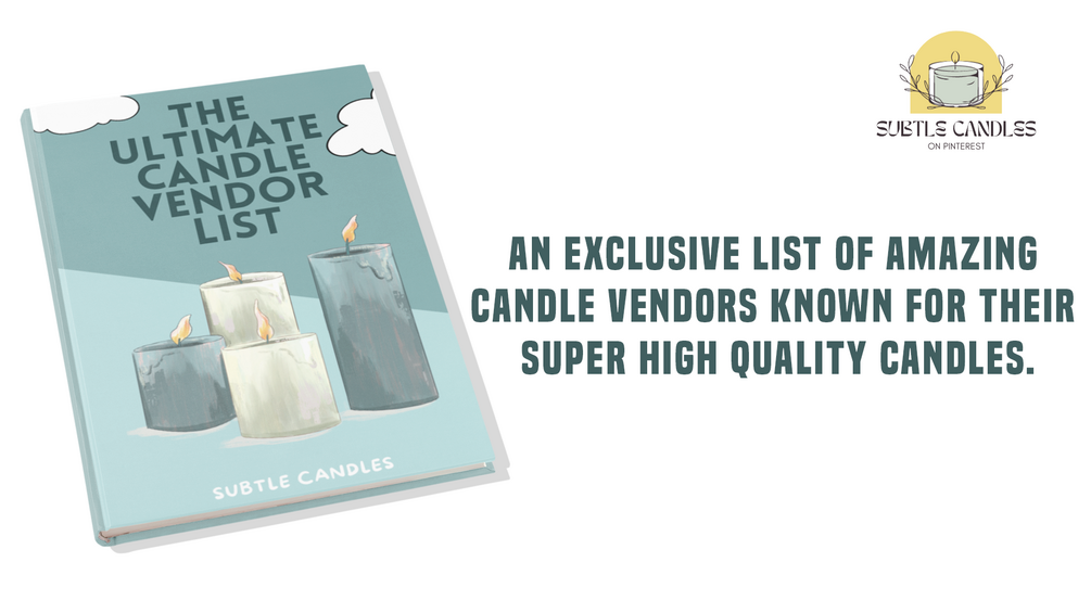 The Ultimate Candle Vendor List