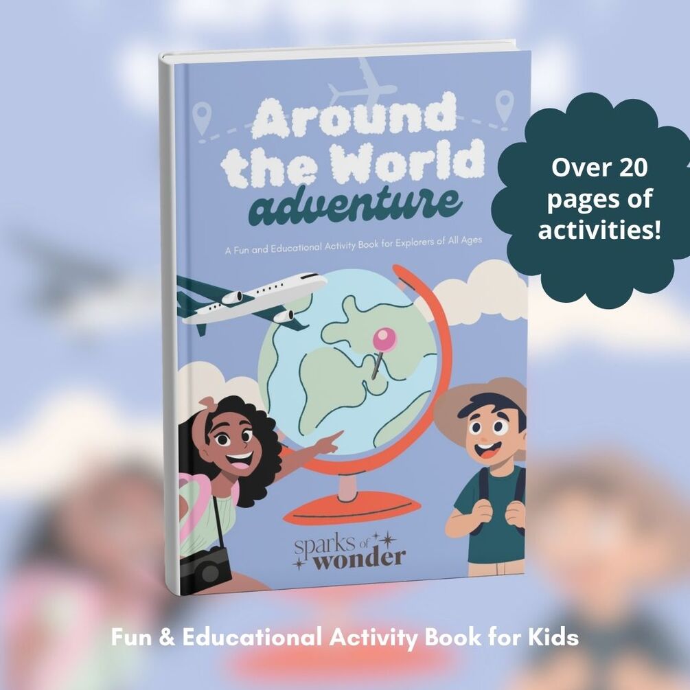 Around the World | A Fun and Educational Activity Book for Kids ...
