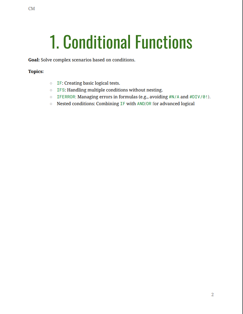Master Excel 1 : Advanced Formula Master (COURSE & EXERCISE)